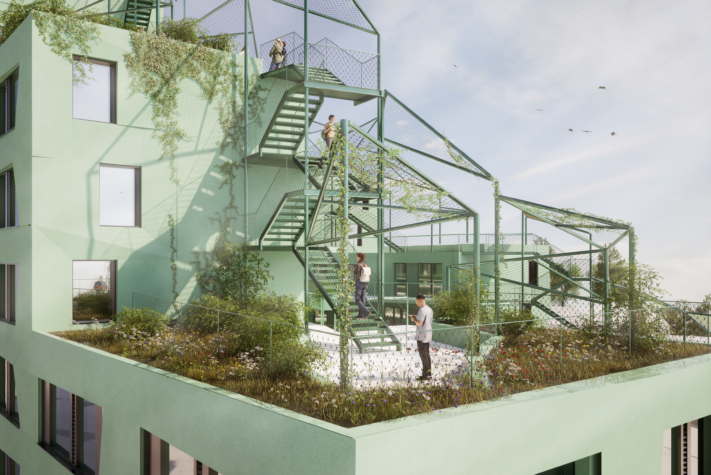 Kop Dakpark Rotterdam - INBO