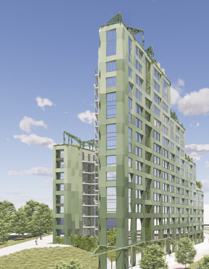 Kop Dakpark Rotterdam - INBO